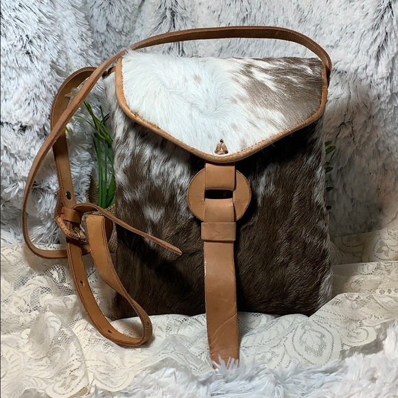 fashion purse | Bags | Cow Skin Purse Bag Crossbody Leather | Poshmark
